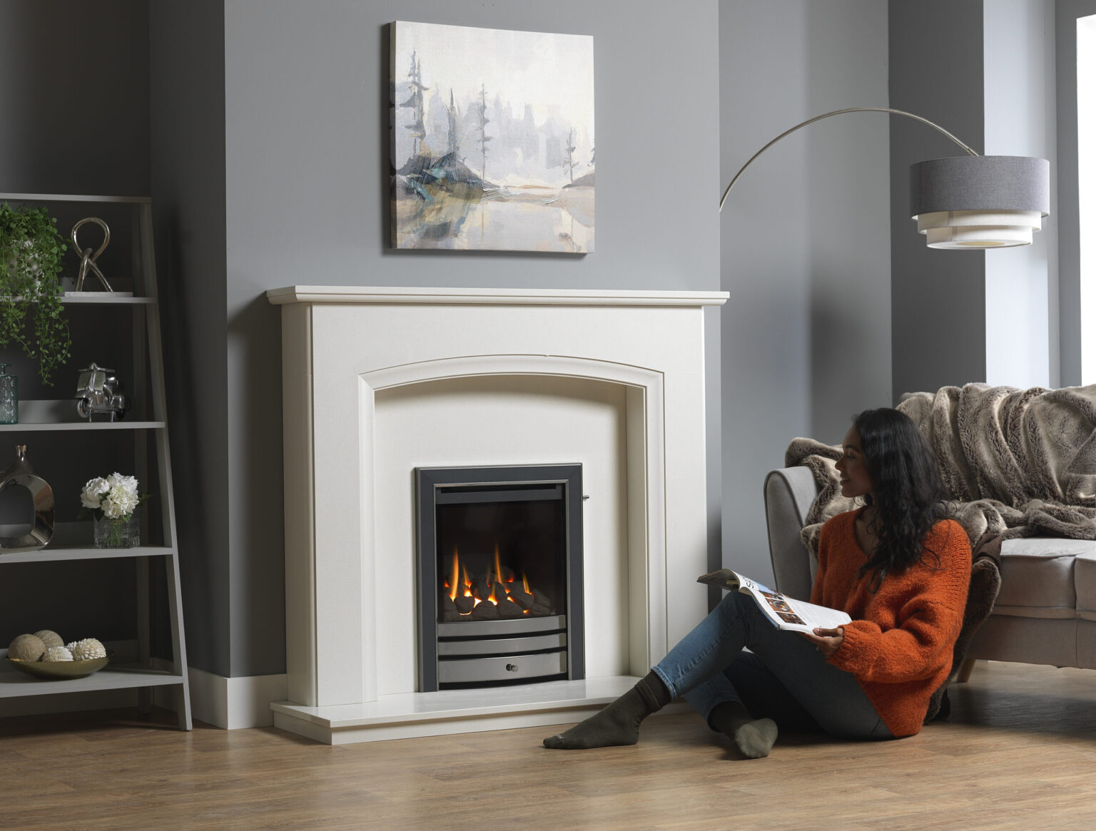 Gas Fires - Amberglow